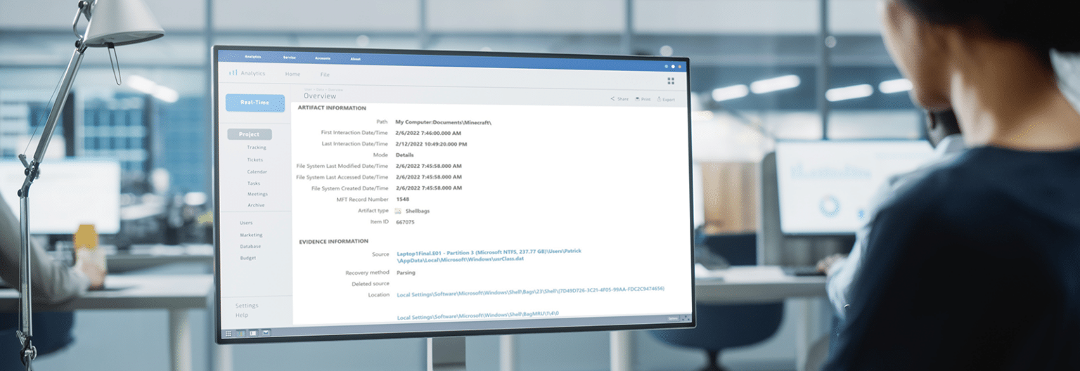 Forensische Analyse von Windows Shellbags - Magnet Forensics