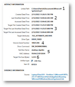 Analyze LNK Files - LNK Are Valuable Artifacts