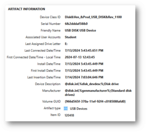 Digital Forensics: Artifact Profile - USB Devices - Magnet Forensics