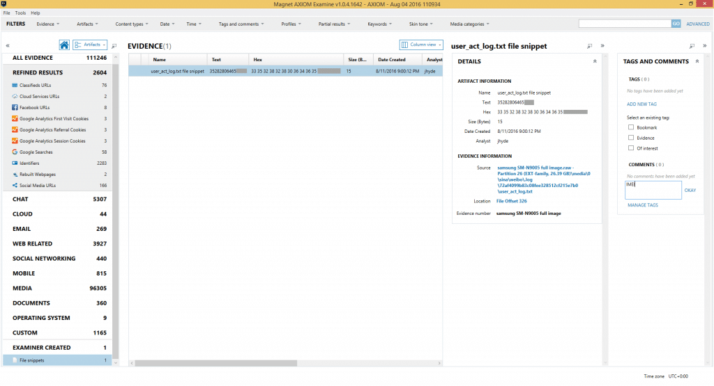 How-to create artifacts from the file system or registry