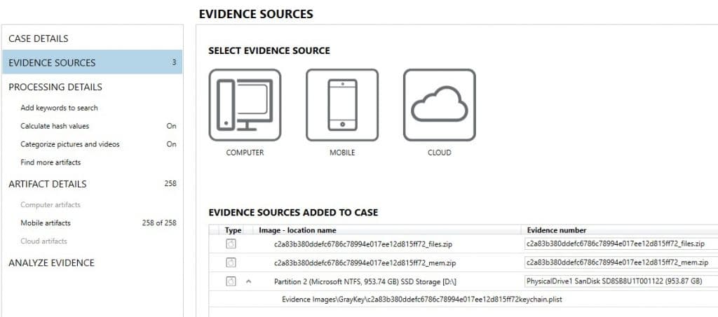 Loading GrayKey Images into Magnet AXIOM - Magnet Forensics
