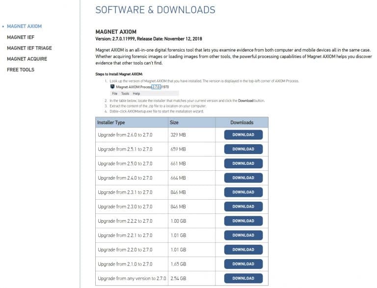 Delta Packs Let You Download AXIOM Updates Quickly - Magnet Forensics