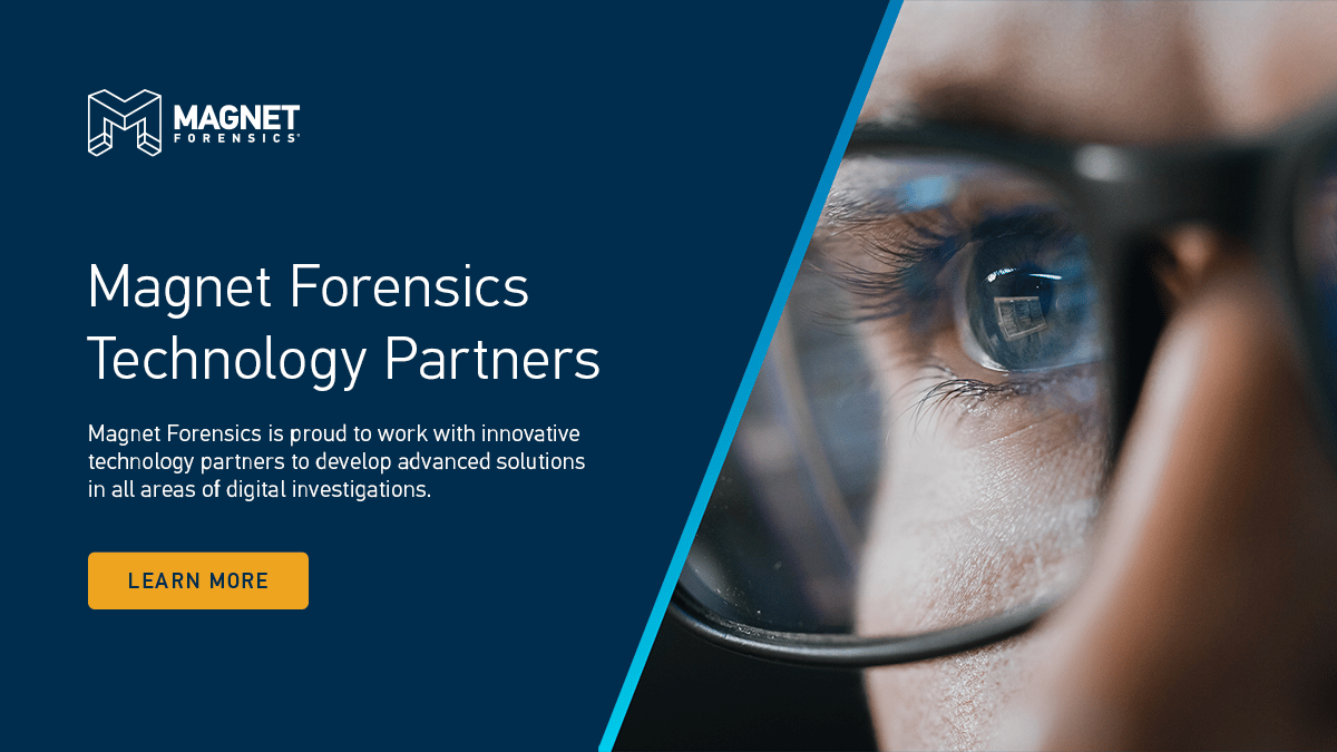 Magnet Technology Partners - Work with Our Partners | Magnet Forensics Magnet Technology Partners - Work with Our Partners | Magnet Forensics
