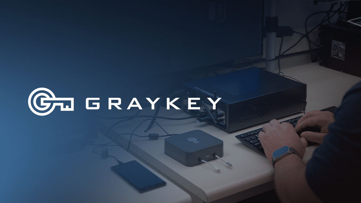 Forensisches Tool für verschlüsselte Mobilgeräte: Graykey