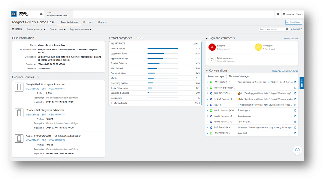 Share digital evidence faster and easier than ever with Magnet Review ...