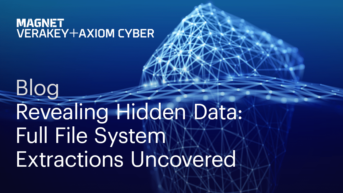 Revealing hidden data: Full file system extractions uncovered