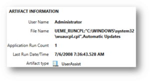 Forensic analysis of the Windows UserAssist artifact - Magnet Forensics