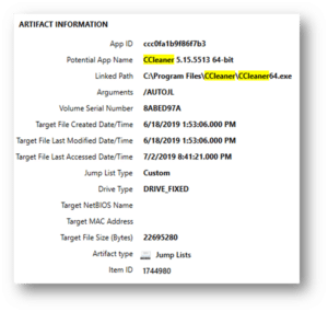 Computer Artifacts: Top artifacts investigators need