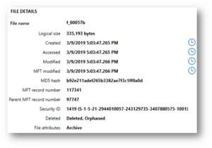 Computer Artifacts: Top artifacts investigators need