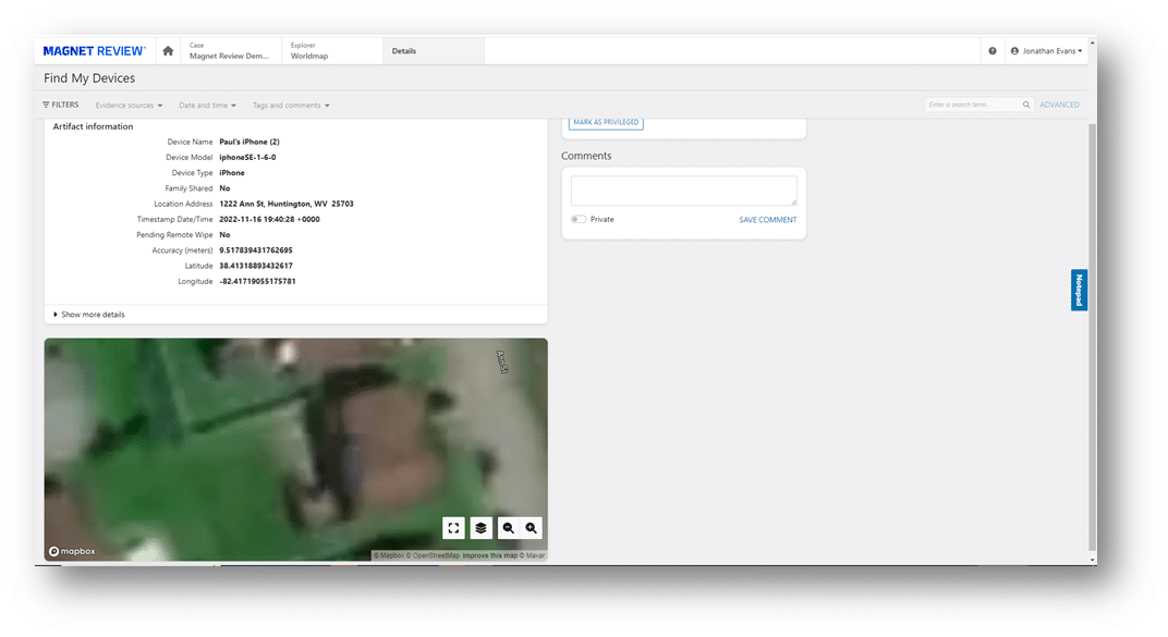 Magnet Review's Worldmap View: See the story of geolocation data