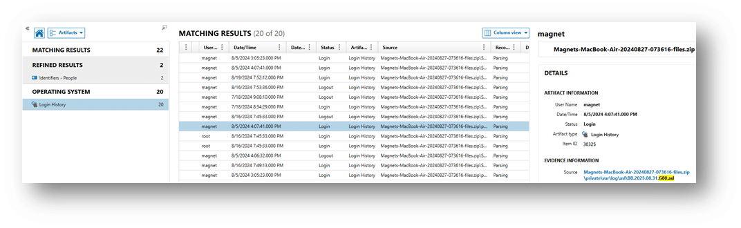 7 essential artifacts for macOS forensics - Magnet Forensics