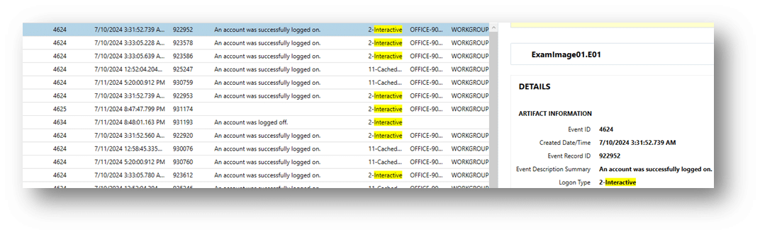 Investigating data exfiltration: key digital artifacts across Windows ...